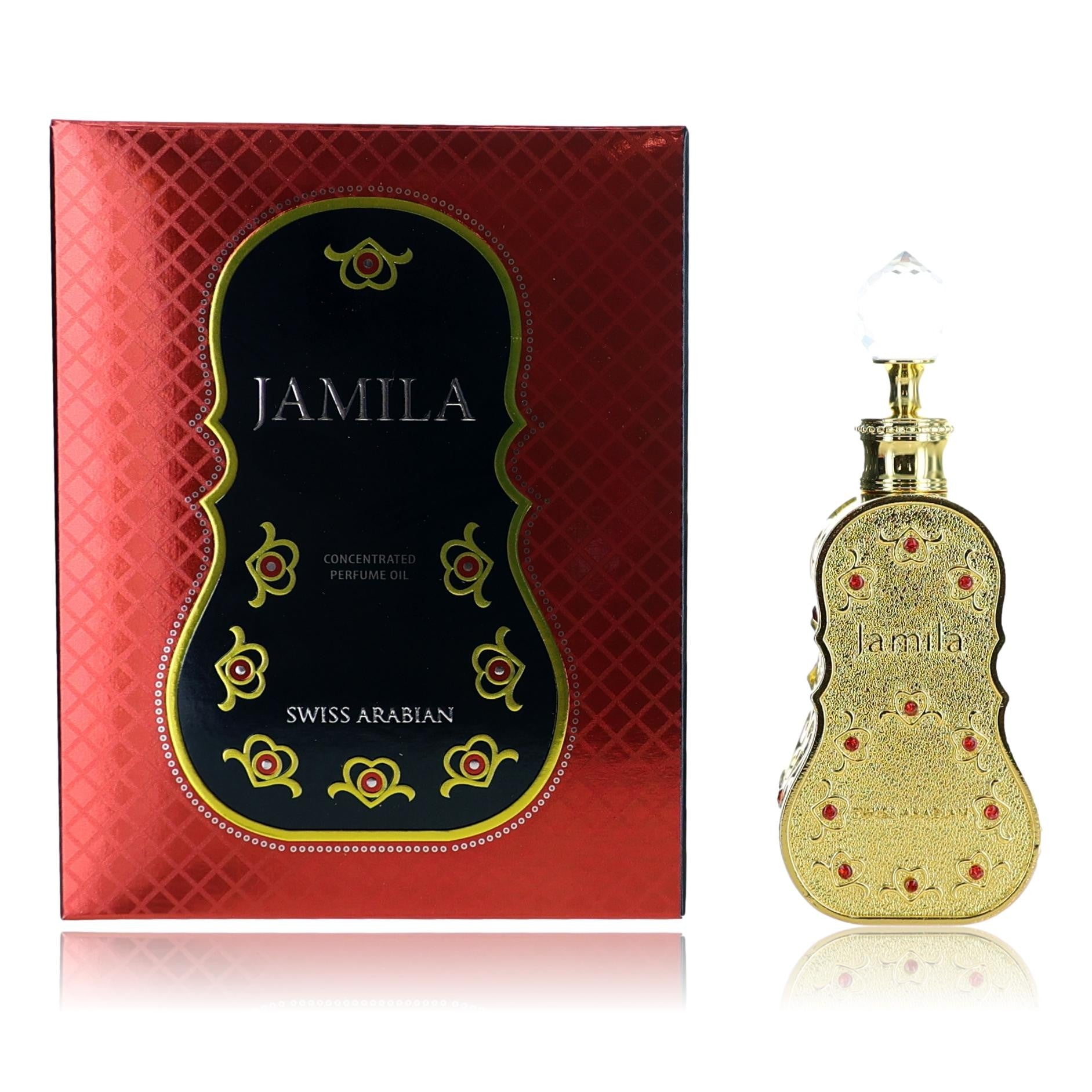 Jamila by Swiss Arabian, 0.5 oz Concentrated Perfume Oil for Women ...