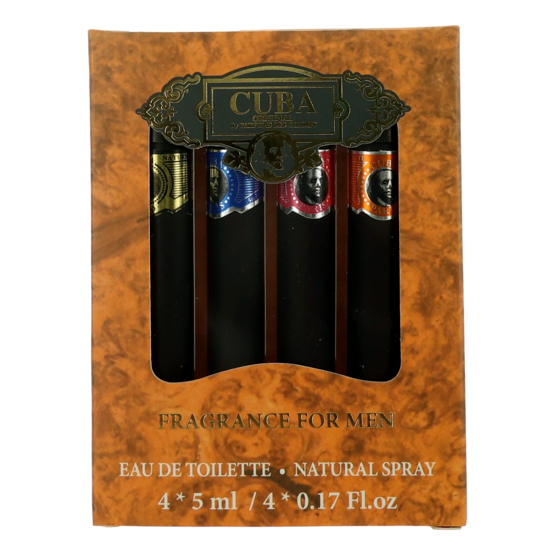 Cuba by Cuba, 4 Piece Mini set for Mem – PerfumesAmerica.com